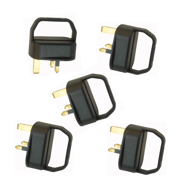 5 Mains EASY PULL GRIP HANDLE Plug uk 13A Mobility Arthritis Disability ...