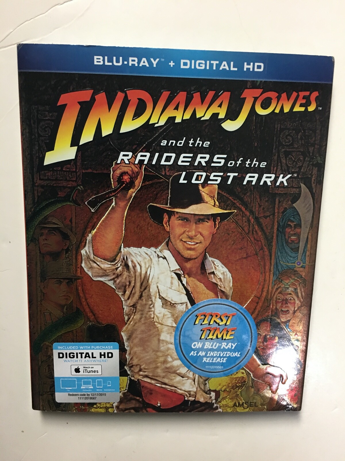 Raiders of the Lost Ark (Blu-ray Disc, 2013) NEW w/slipcover ...
