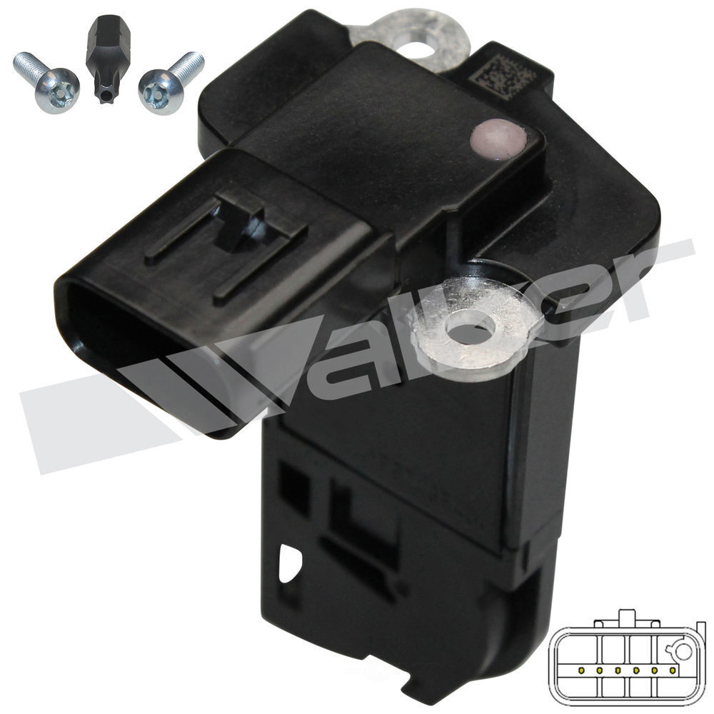 Mass Air Flow Sensor-Sensor Only Walker Products 245-1331 for sale ...