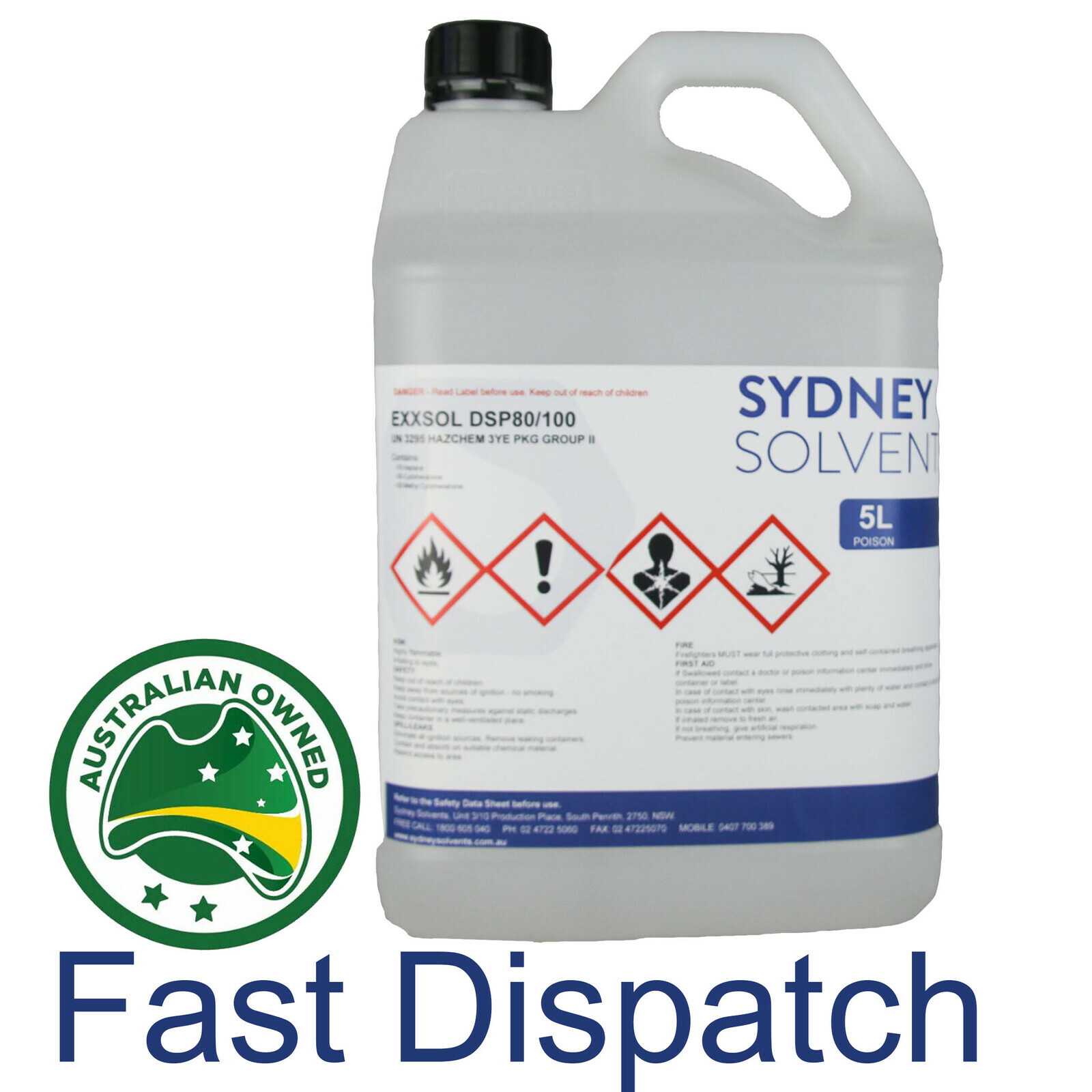 Exxsol DSP 80/100 Solvent 5 Litre | eBay