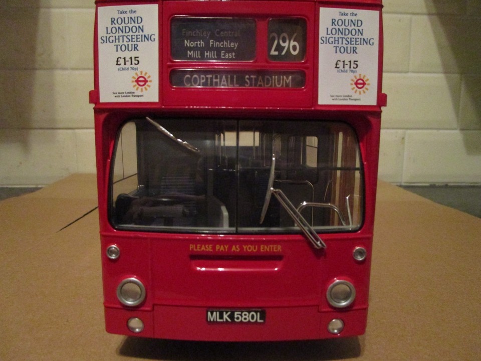 GILBOW EFE 99101 DAIMLER FLEETLINE DMS BUS LONDON TRANSPORT 1:24 SCALE ...