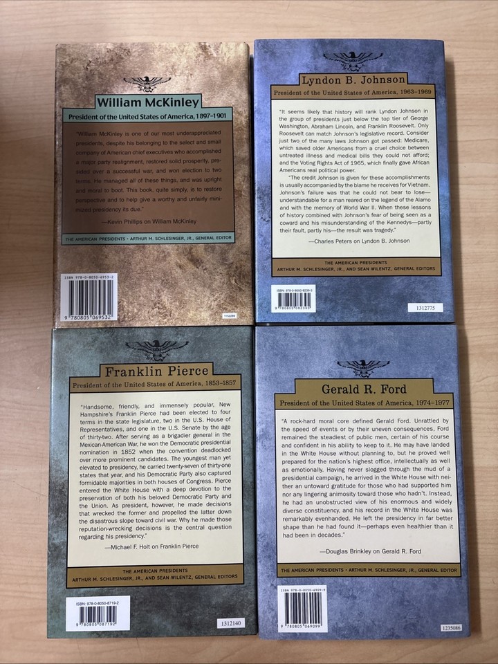 The American Presidents Series Times Books 33 Volume Set Lot Incomplete ...