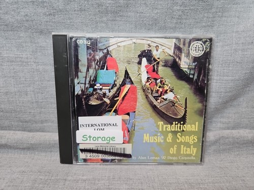 Traditional Music & Songs of Italy by Various Artists (CD, Bescol ...