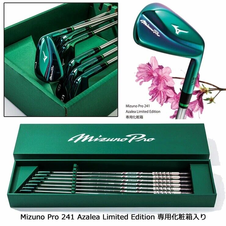 Mizuno Pro 241 4-PW Azalea Limited Edition Iron set DG Tour Mizuno Pro 241 4-PW Azalea Limited Edition Iron set DG Tour
