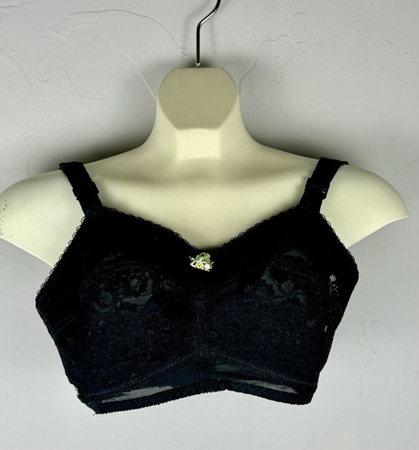 Vintage 50/60s FIGURETTES (Made in USA) Pointy Bullet BRA PIN UP BLACK ...