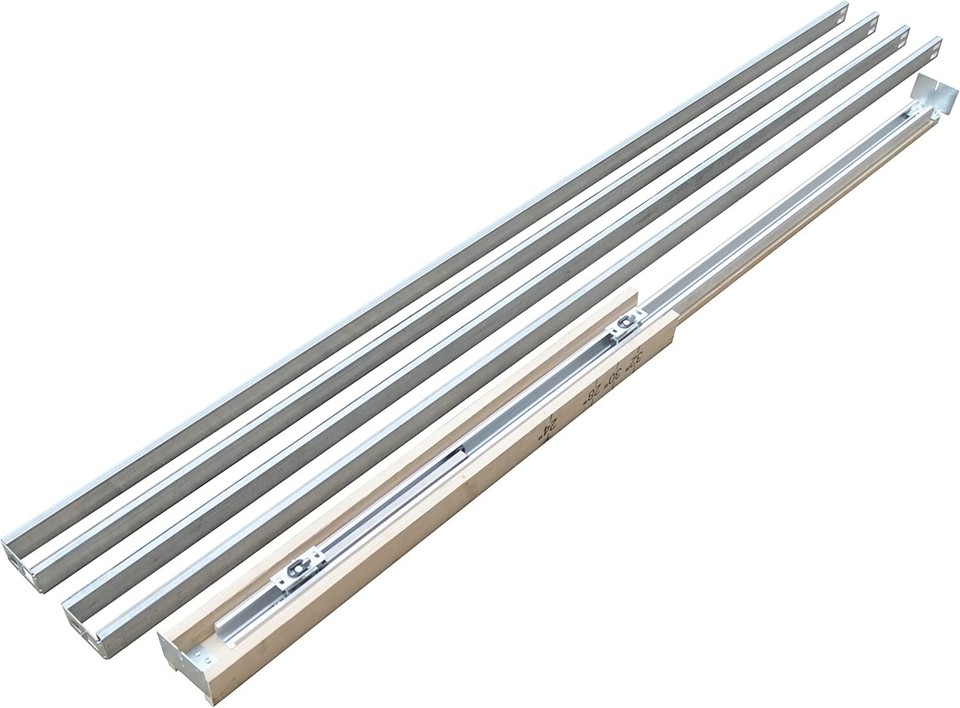 DIYHD Pocket Door Frame Kit with Two-Way Soft Close Mechanism for 2X4 ...