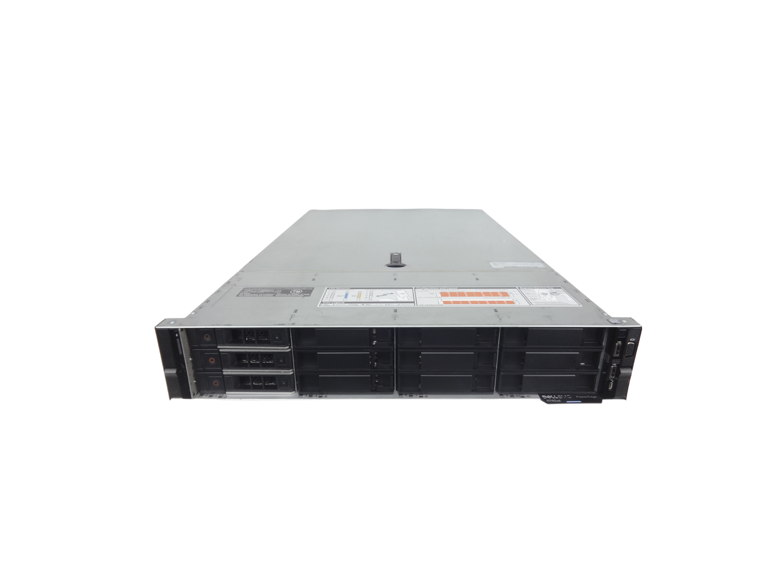 Poweredge R740XD 12LFF 4SFF 2xGold 6140 2.3GHZ=36Core 128GB 3x4TB 12G ...