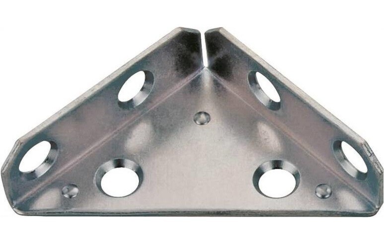 Prosource 22490ZCB-PS Corner Braces, Steel - Triangle, 2" x 21/32" | eBay