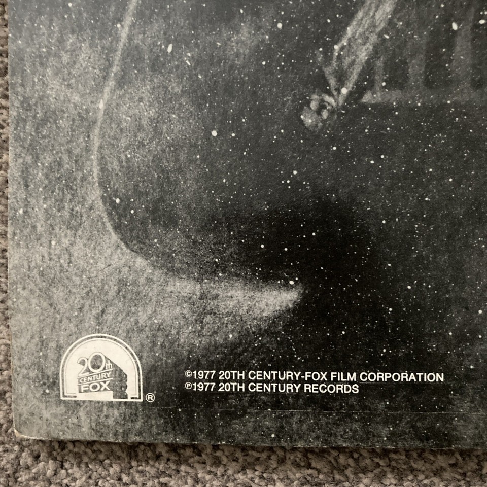 Star Wars Soundtrack BTD-541 Original 1977 LP Vinyl Poster | eBay