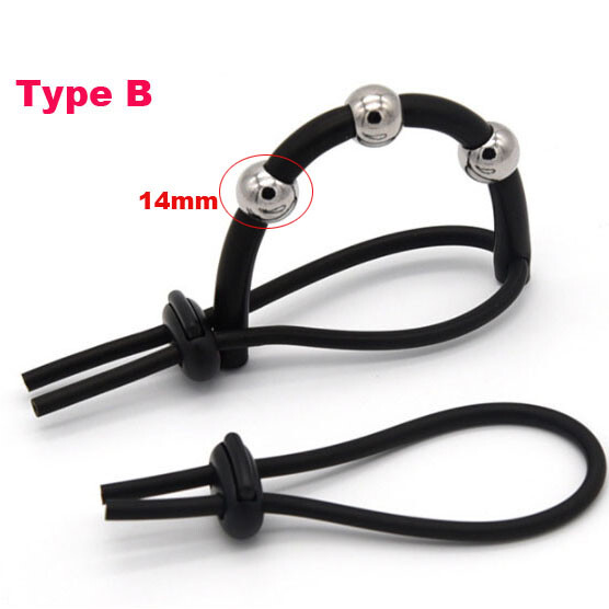 Electro Medical Electrical Silicone Glans Ring Lock Delay Ring E-stim ...