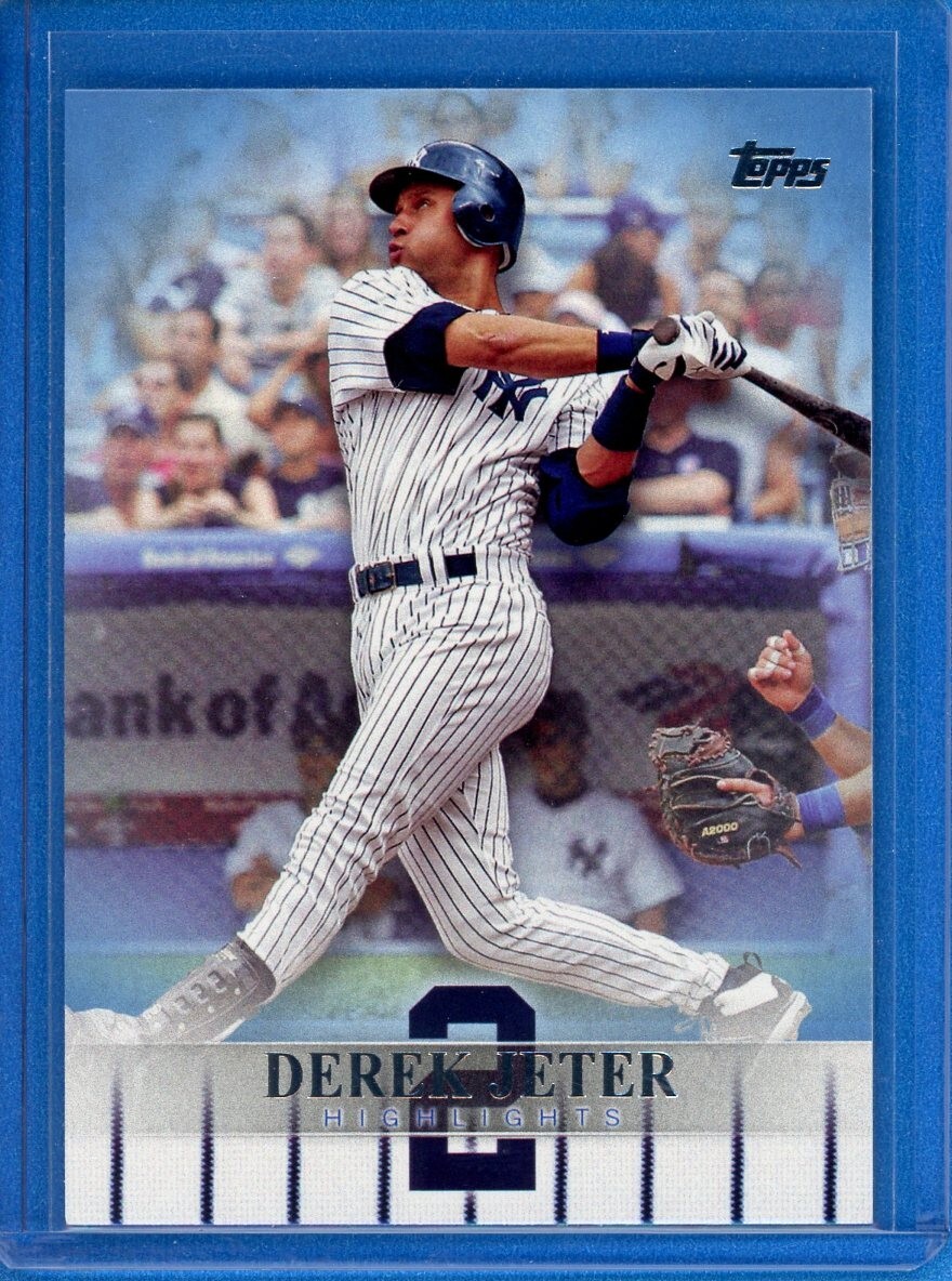 2018 Topps - Derek Jeter Highlights Derek Jeter #DJH-19 Blue for sale ...