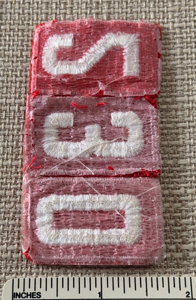 Vintage TROOP 230 Boy Scout Red & White Unit # Number PATCH RWS Uniform ...