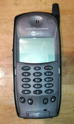 UNTESTED KYOCERA QCP-6035 SMARTPHONE CDMA VINTAGE CELL PHONE COLLECTION ...