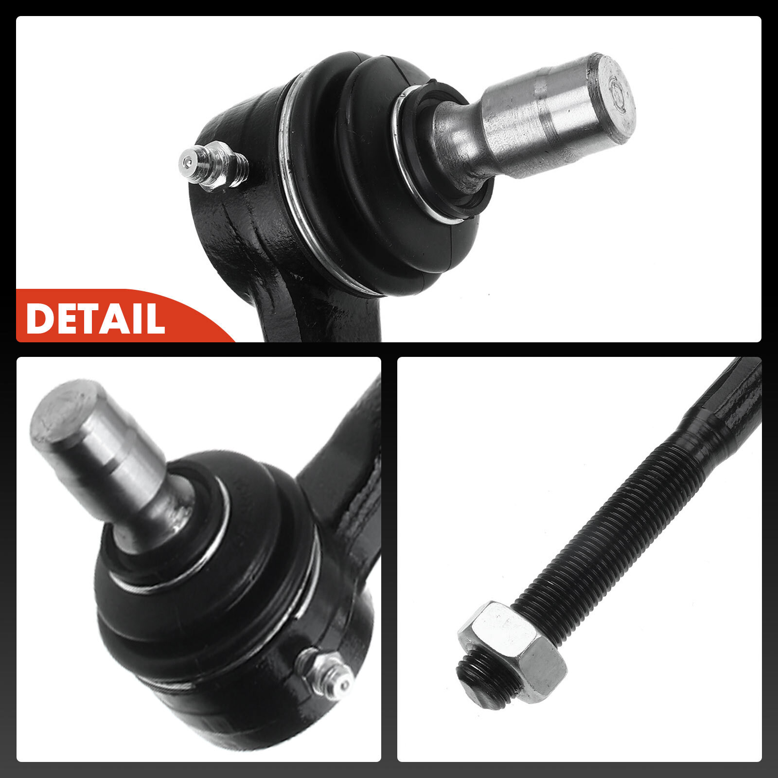 2pcs Rear Outer Tie Rod End for Ford Explorer 2002-2005 Lincoln Aviator ...