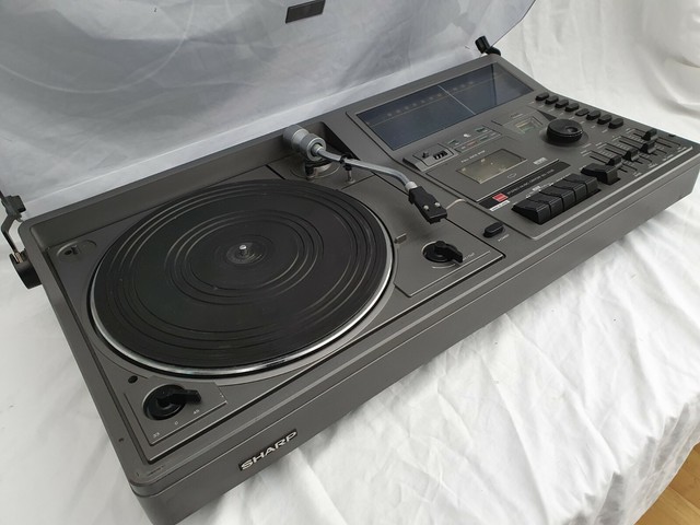 Vintage Sharp Music Centre Model Sg-320e. Intermittent Faults for sale ...