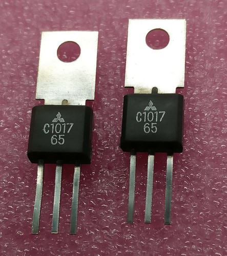 1 PC. 2SC1017 NPN Silicium Low Power LF Transistor Mitsubishi CS = X17 ...