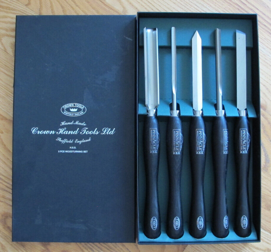 Crown 280K Cyrogenic 5-Piece Woodturning Tool Set | eBay