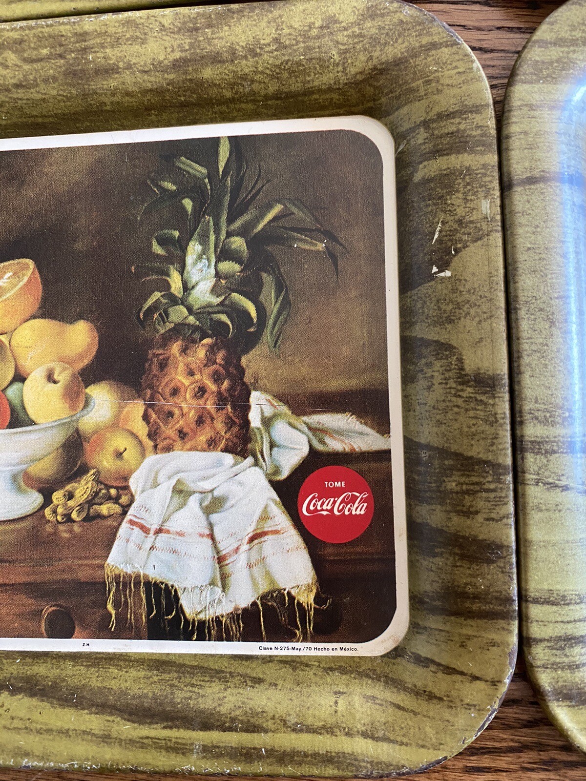 Vintage Tome Coca Cola Trays Set Of 4 | eBay