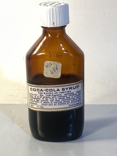 Rare Vintage Coca-Cola Medicine 4oz Classic Syrup | eBay