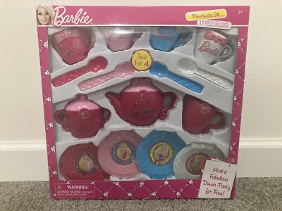 2012 Mattel Barbie 17-Piece Dinnerware Set | eBay