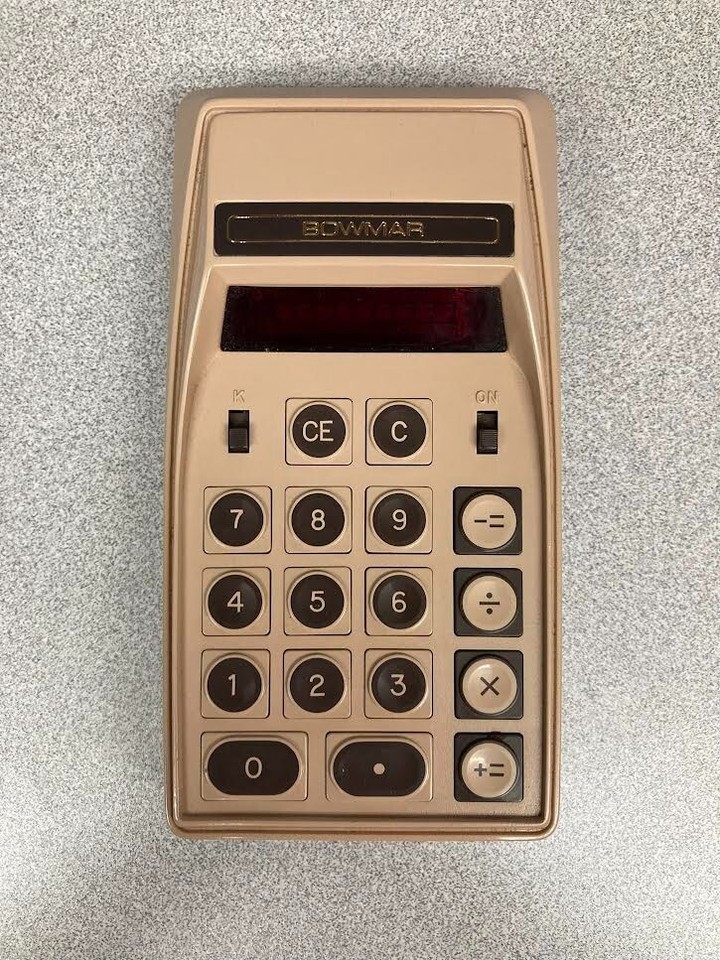 Bowmar Model 905 Vintage Calculator (Original Box) | eBay