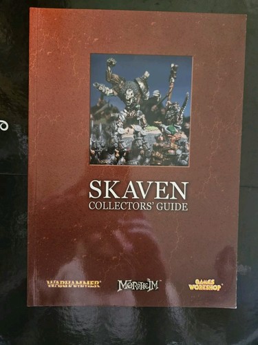 Skaven GW warhammer fantasy battle games workshop book Collectors Guide ...