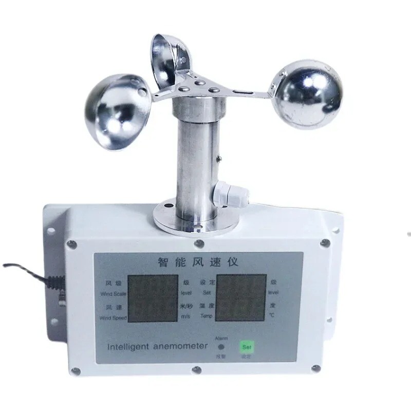 Crane Anemometer Tower Crane Anemometer Wind Speed Sensor Breeding 24V ...