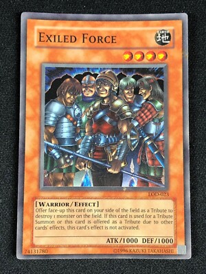 YUGIOH EXILED FORCE LOD-023 SUPER PLAY/EDGE-WEAR | eBay