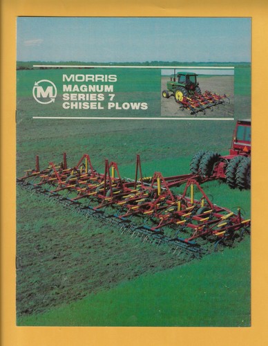 MORRIS MAGNUM SERIES 7 CHISEL PLOWS 8 PAGE BROCHURE | eBay Australia
