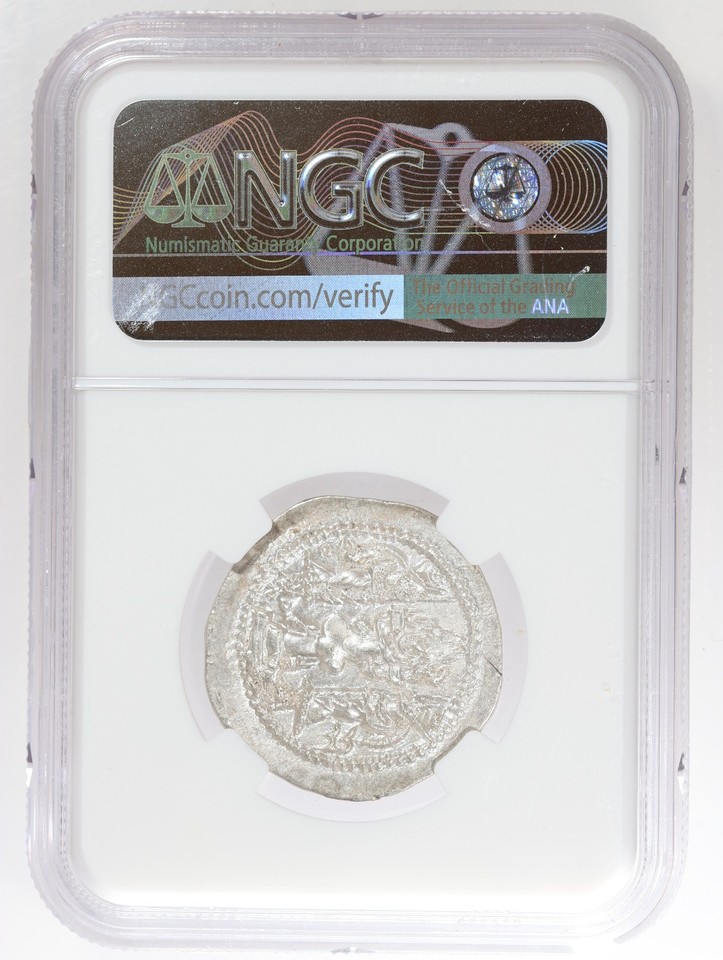 420-438 AD Sasanian Empire (Bahram V) AR (Silver) Drachm - Rayy Mint ...