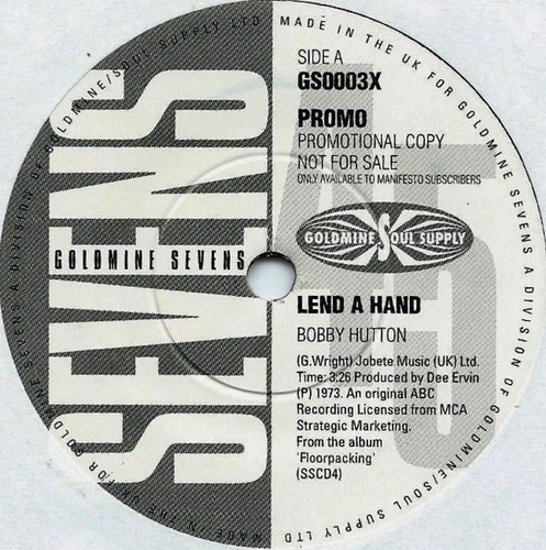 Bobby Hutton / Lou Pride - Lend A Hand / I'm Comun' Home In The Mornun ...
