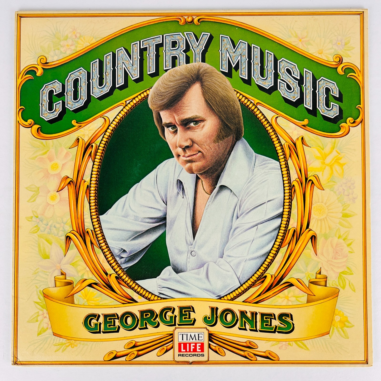 George Jones – Country Music Time-Life Vinyl LP Record Album P 15830 ...