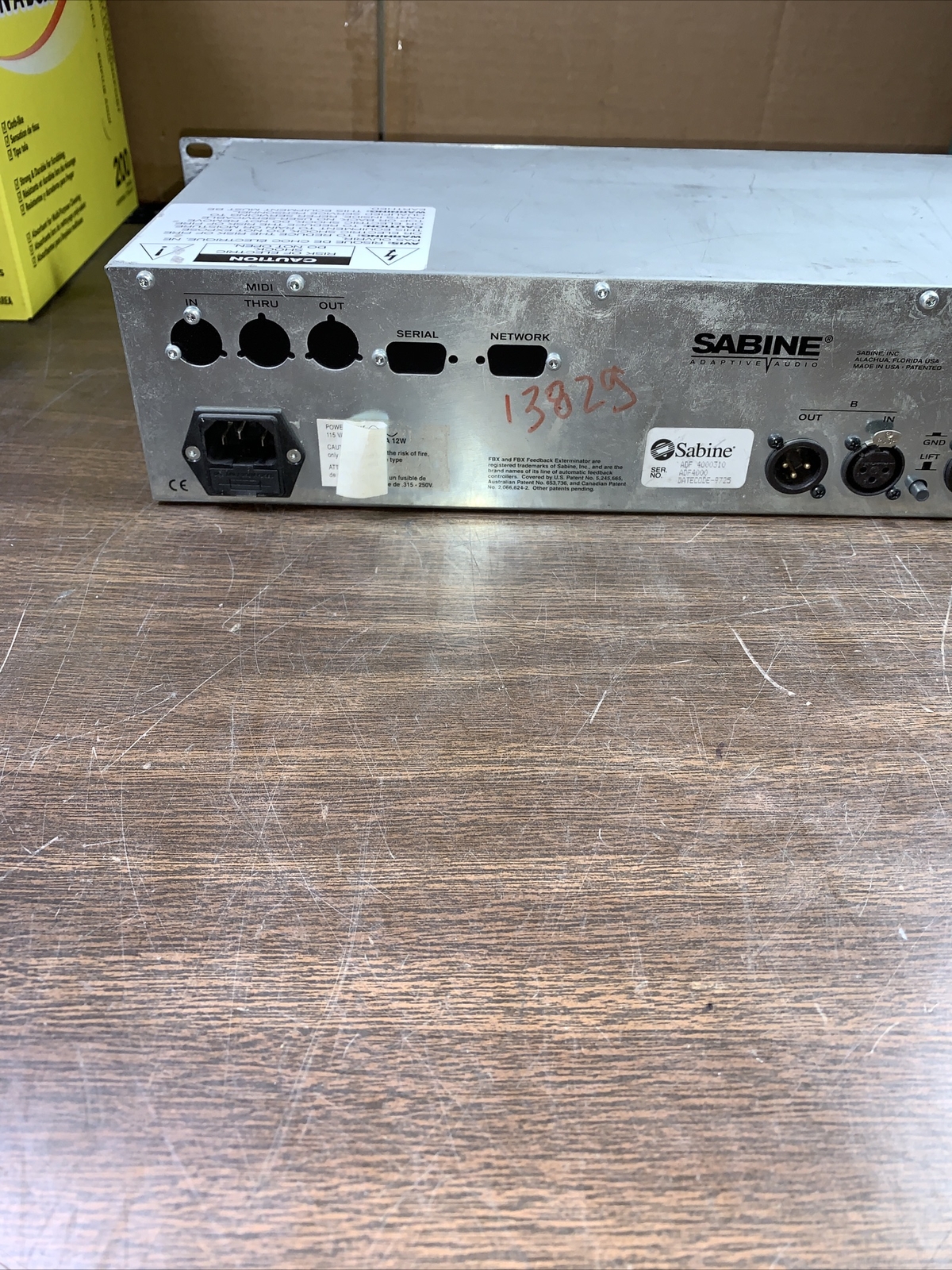 SABINE POWERQ ADF-4000 SERIES, FEEDBACK EXTERMINATOR | eBay