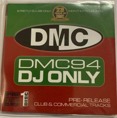 DMC DJ Promo 94 - Double CD For DJ Use Only | eBay UK
