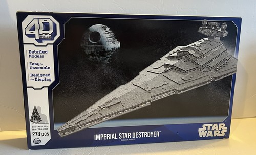 4D BUILD Puzzles, Star Wars Deluxe Imperial Star Destroyer 3D Model ...