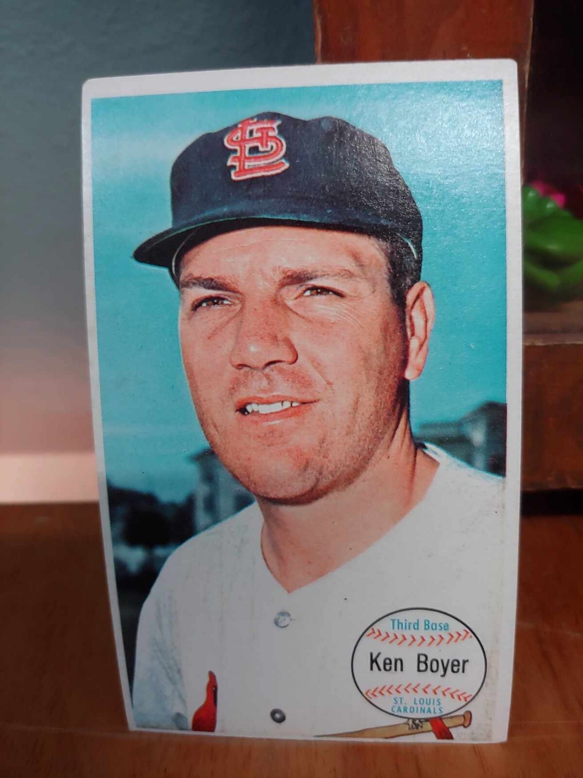 Vintage 1964 KEN BOYER St. Louis Cardinals TOPPS Giant Large MLB ...