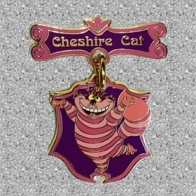 Disney Auctions Pin Cheshire Cat Hanging Charm LE 500 | eBay