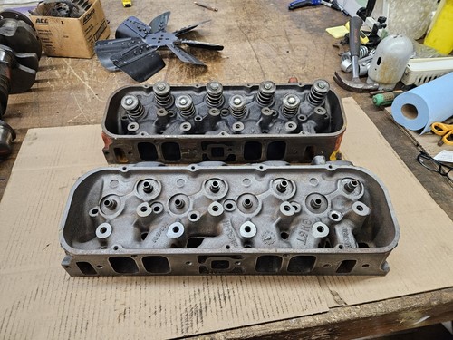 1970 BBC Big Block Chevy 396 402 454 Rectangle Port Heads 3964291 291 D ...