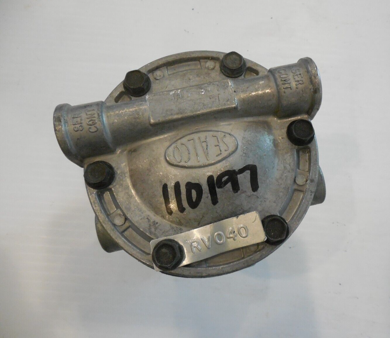 Sealco Truck Trailer Relay Valve 110197 Service Air Brake 2 Port ...