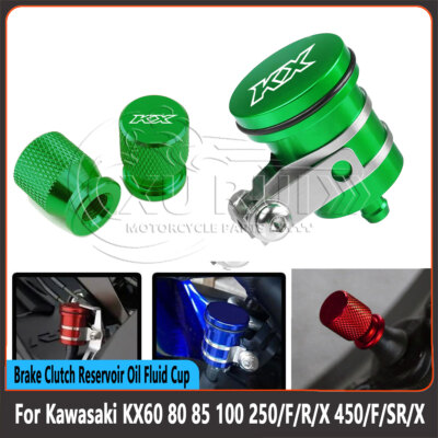 For Kawasaki KX60 80 85 100 250/F/R/X 450/F Rear Brake Fluid Clutch ...