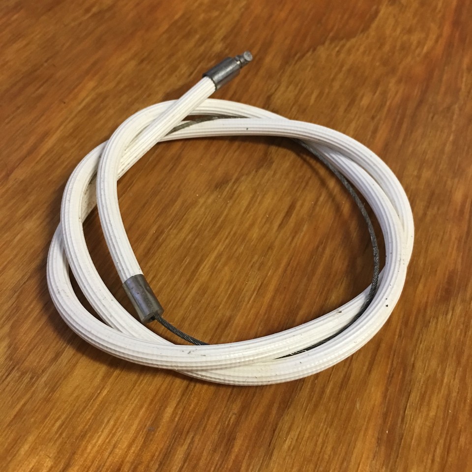 STURMEY ARCHER TWIST GRIP WHITE RIBBED CABLE FOR 3 SPEED BIKE NOS | eBay