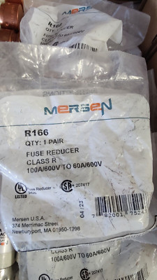 Mersen R166 Fuse Reducer 1 Pair | eBay