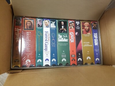 Paramount Millennium Collection 1998 10 Movie Set VHS NEW Sealed | eBay
