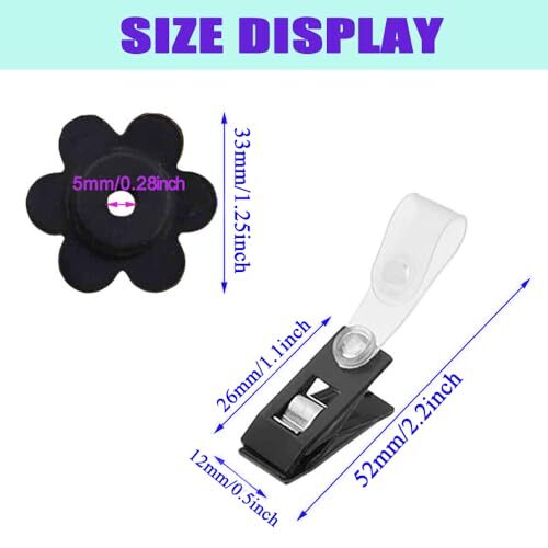 Garden Flag Rubber Stoppers 5Pcs and Anti-Wind Clips 5Pcs, Accessories ...