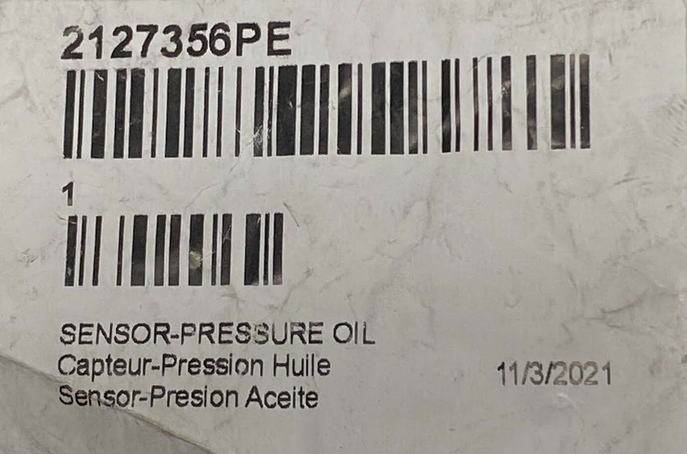 2127356PE Genuine Paccar Oil Pressure Sensor - OEM - New | eBay