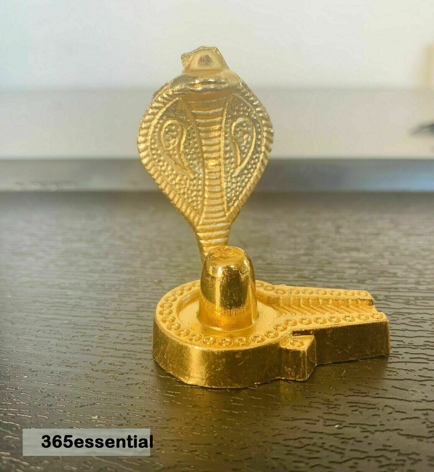 METAL IDOL LARGE SHIVA LINGA LING LINGAM SHIV LINGUM SHIVLING ...