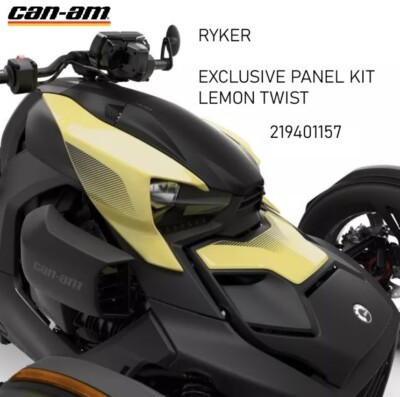 Can-Am Ryker- Exclusive Panel Kit- Lemon Twist- 219401157 | eBay