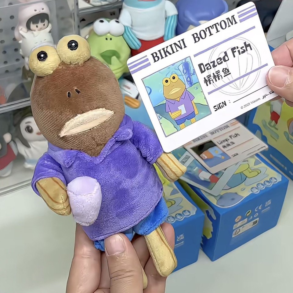 Bikini Bottom Buddies Series Confirmed Blind Box Plush Pendant include ...