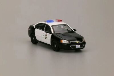 596 1:64 Chevrolet LAPD Los Angeles Police Car Model Diecast Metal Car ...