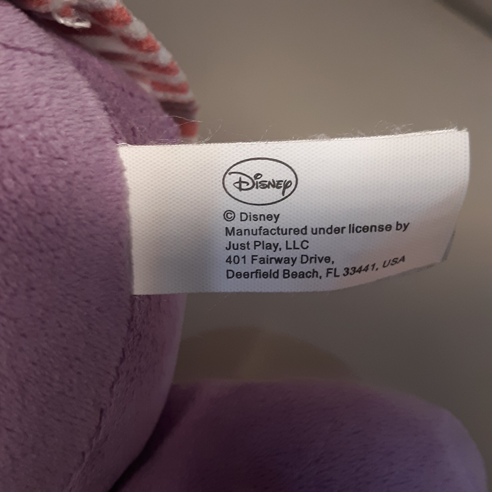 Disney Hilda Hippo Talking Plush Animal Mickey's Clubhouse Purple Small ...